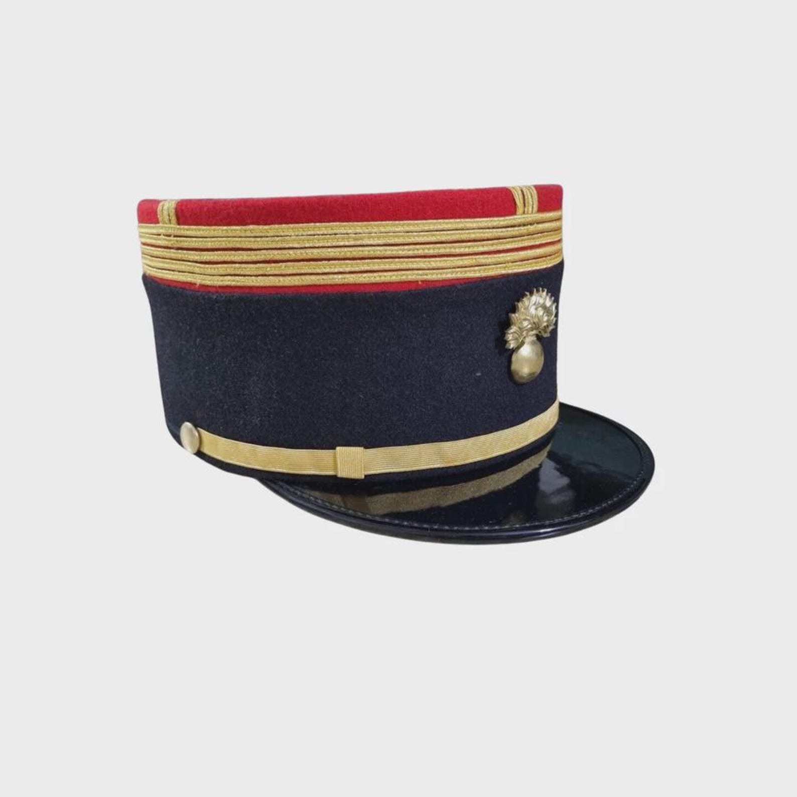 French Officer Kepi | Colonel Rank Military Hat | Historical ...
