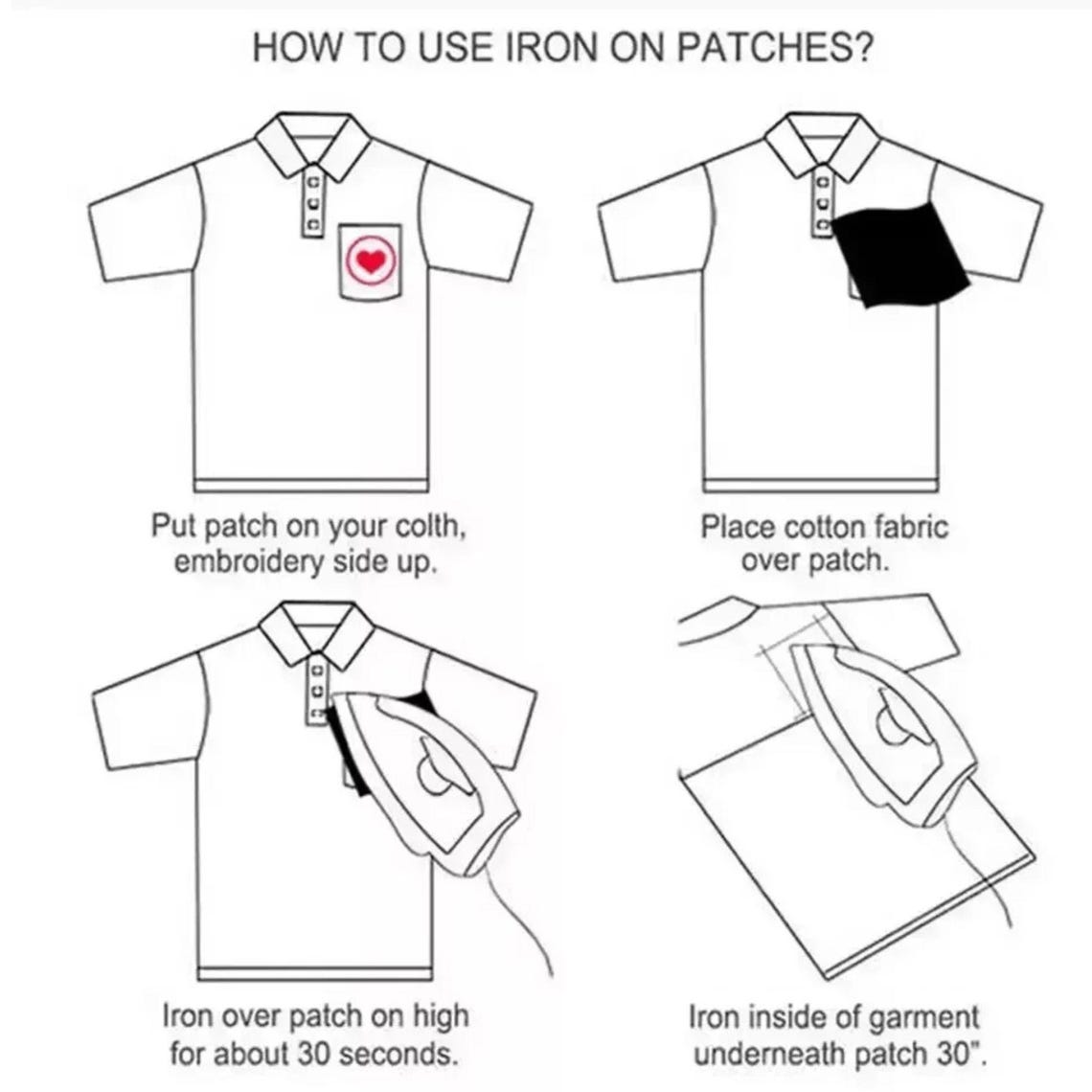 Embroidered Pantera CFH Full Patch Set – 10PCS, Heavy Metal Patches for ...