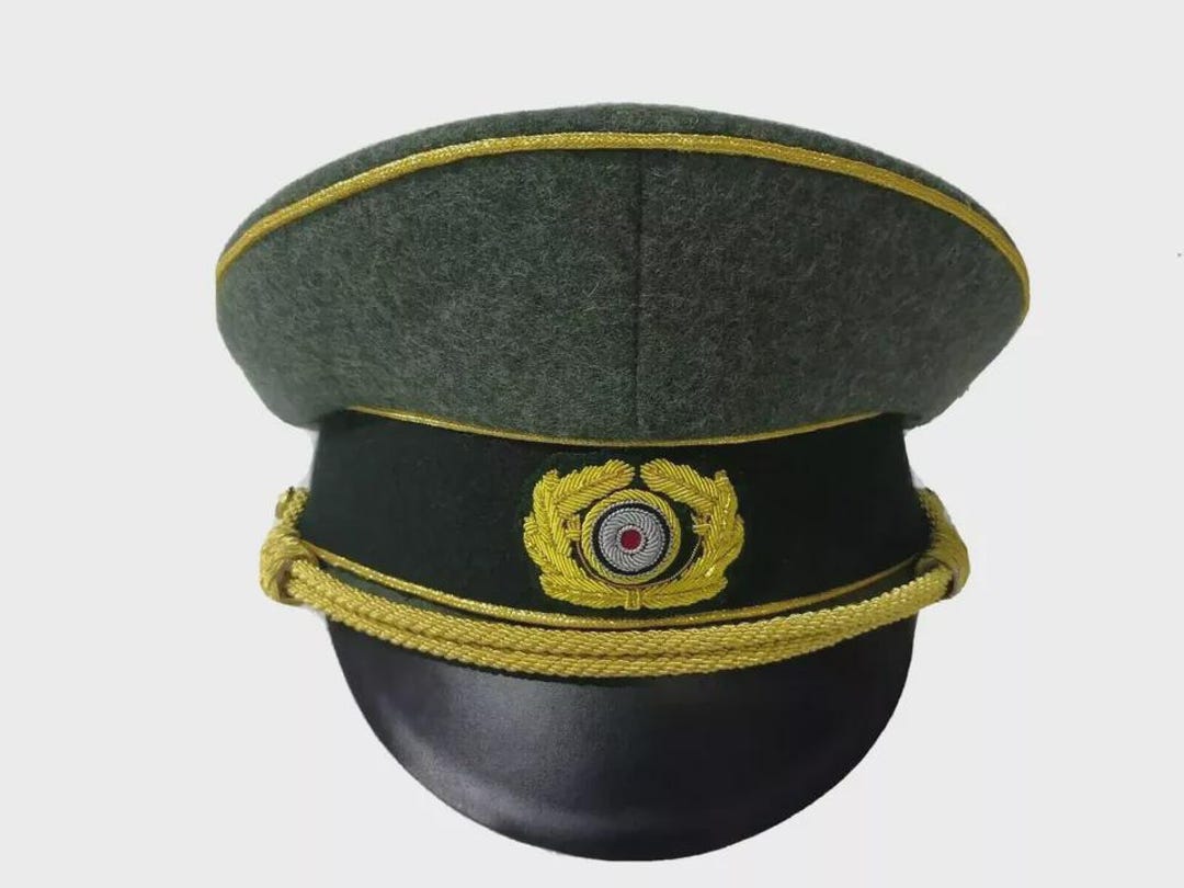 German Heer General’s Visor Cap | Premium Historical Military ...