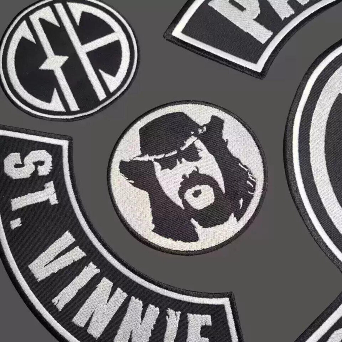 Embroidered Pantera CFH Full Patch Set – 10PCS, Heavy Metal Patches for ...