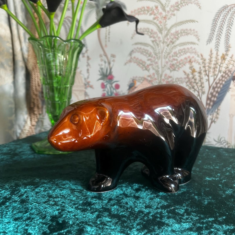 Blue Pottery Horses - Etsy UK