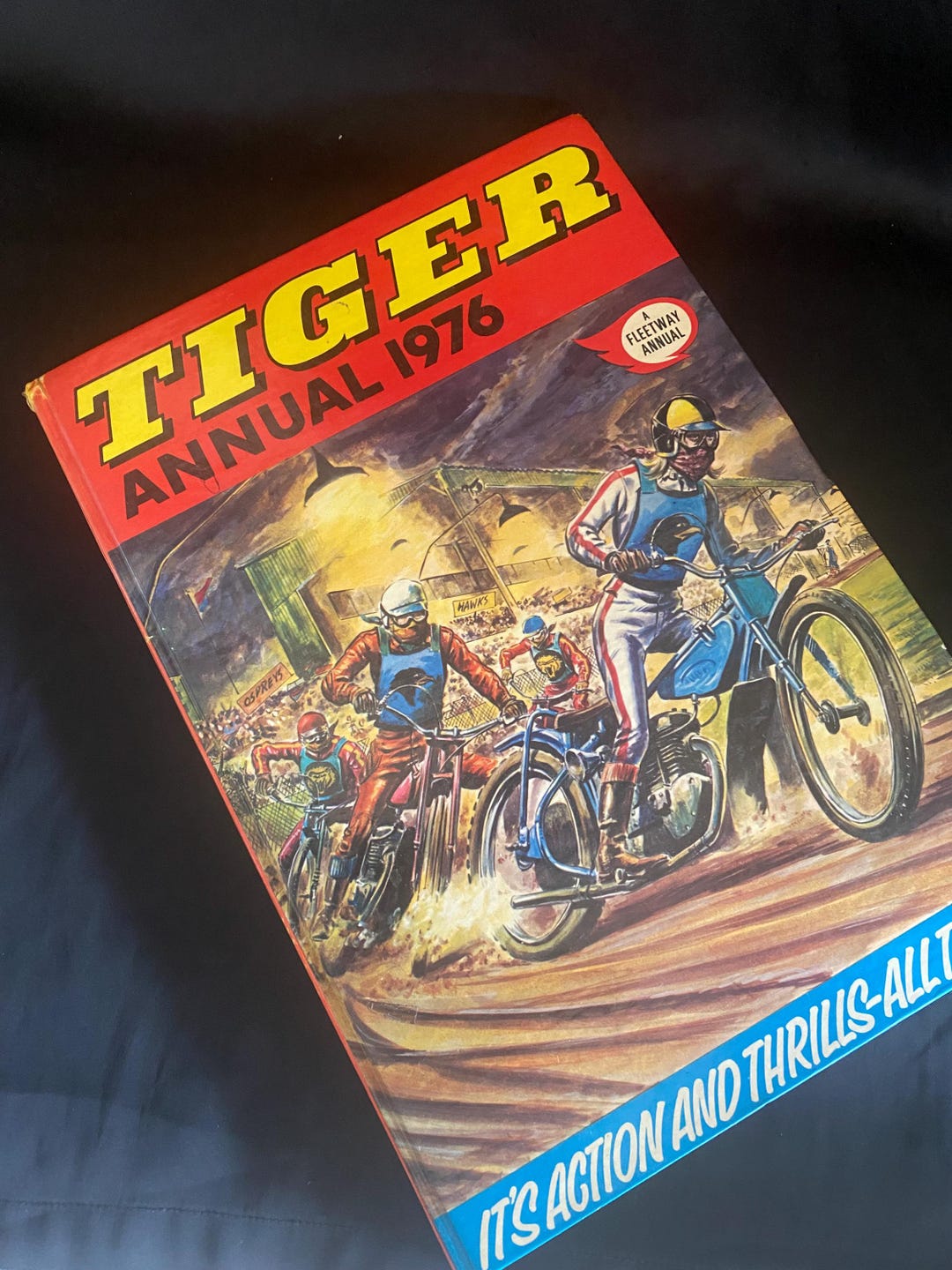 Vintage Tiger Annual 1976 – Retro British Comic Book by Fleetway - Etsy