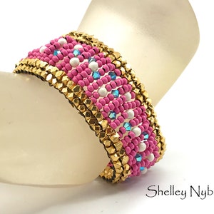 Labeadoh Square Bracelet Tutorial - Pdf Instructions ONLY - Etsy