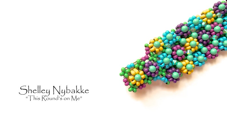 This Round's on Me Bracelet Tutorial Pdf Instructions - Etsy