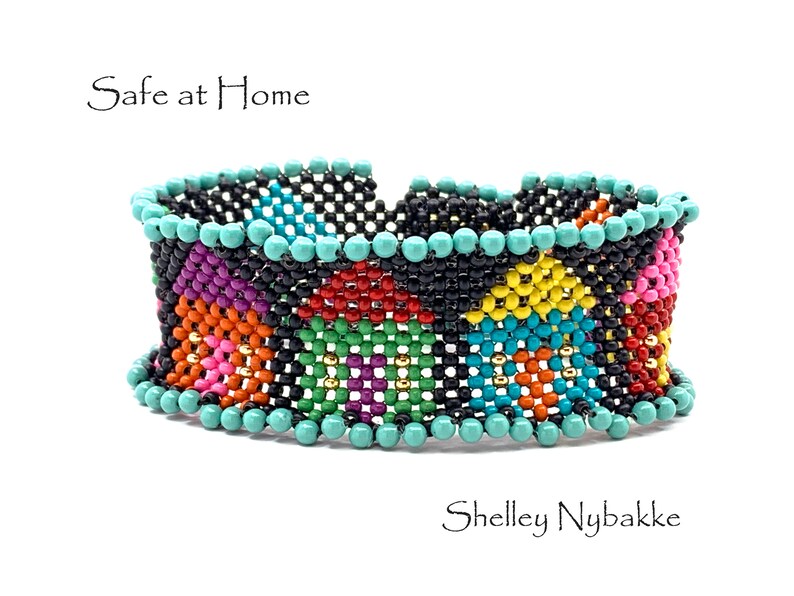 Safe at Home Bracelet PDF Only - Etsy