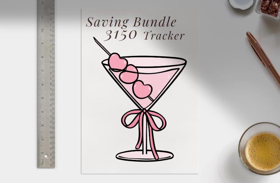 Step by Step: 5-increment Savings Tracker to 100 - Etsy