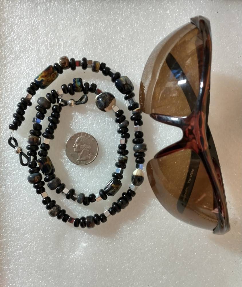 Silver & Black Raku Sunglasses Croaker - Etsy