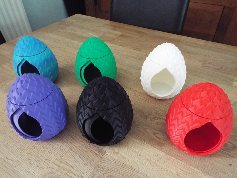 3D Crystal Dragon and Egg- Articulated - Fidget Toy - (for Any Ages ...