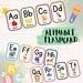 Alphabet Flashcard / Uppercase Flashcard / Lowercase Flashcard / Cute ...