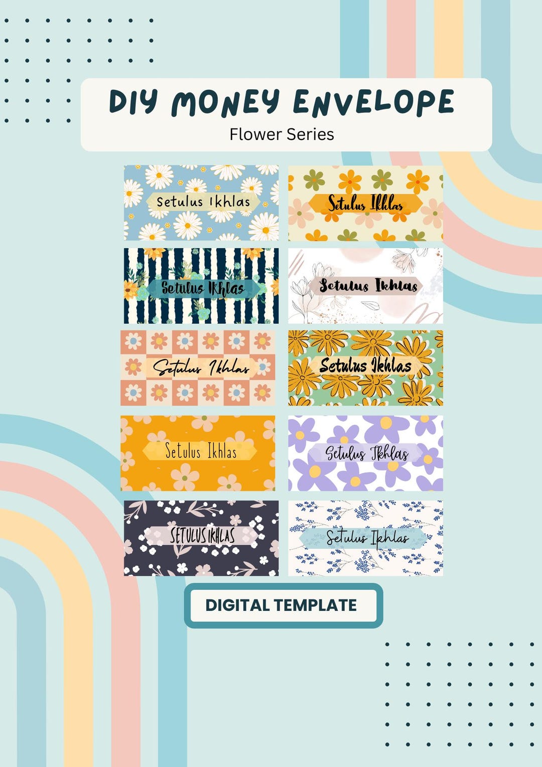 DIY Sampul Raya / Sampul Raya Printable / Eid Mubarak / Money Envelope ...