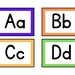 Alphabet Flashcard / Uppercase Flashcard / Lowercase Flashcard / Cute ...