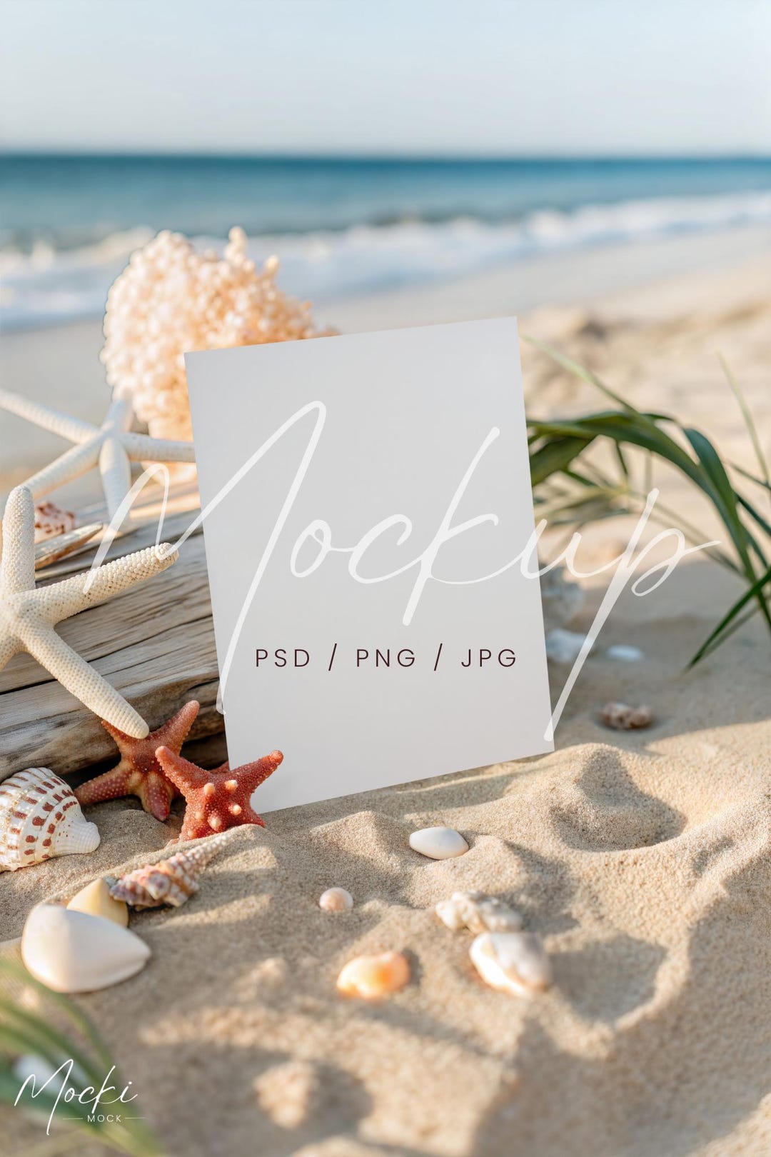 Greeting Card Mockup, Summer 5x7 Card Mockup, Wedding Card PSD Mockup ...