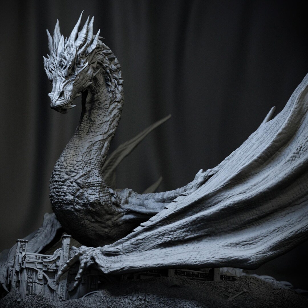Smaug Scale Model Kit - Etsy