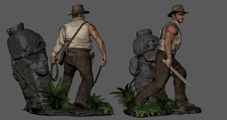 Indiana Jones Scale Model Kit - Etsy