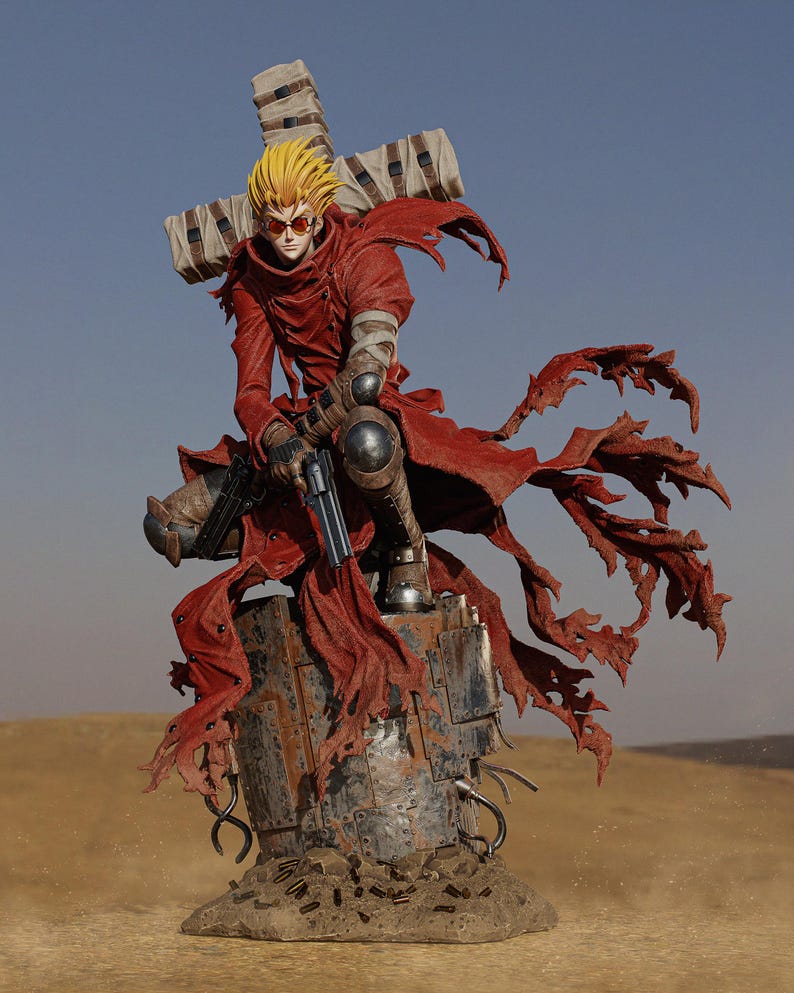 Vash the Stampede Scale Model Kit - Etsy