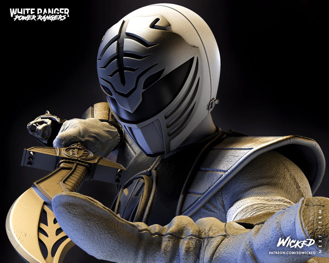 Stellar Warden of the White | Model Kit or Painted Figure | 3D Printed ...