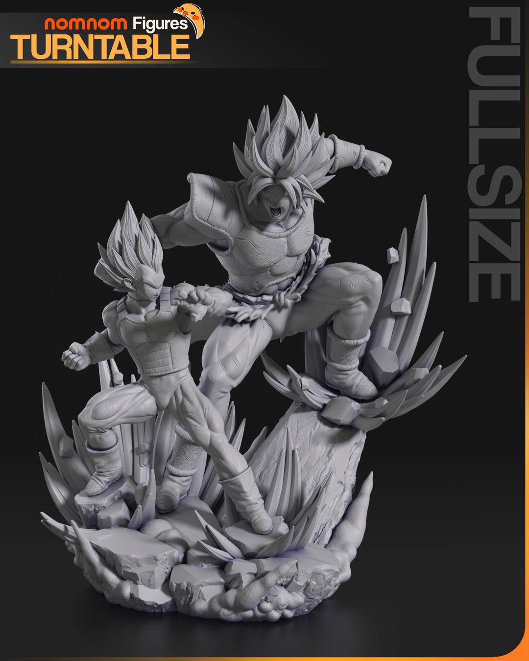 Vegeta Vs Broly Scale Model Kit - Etsy