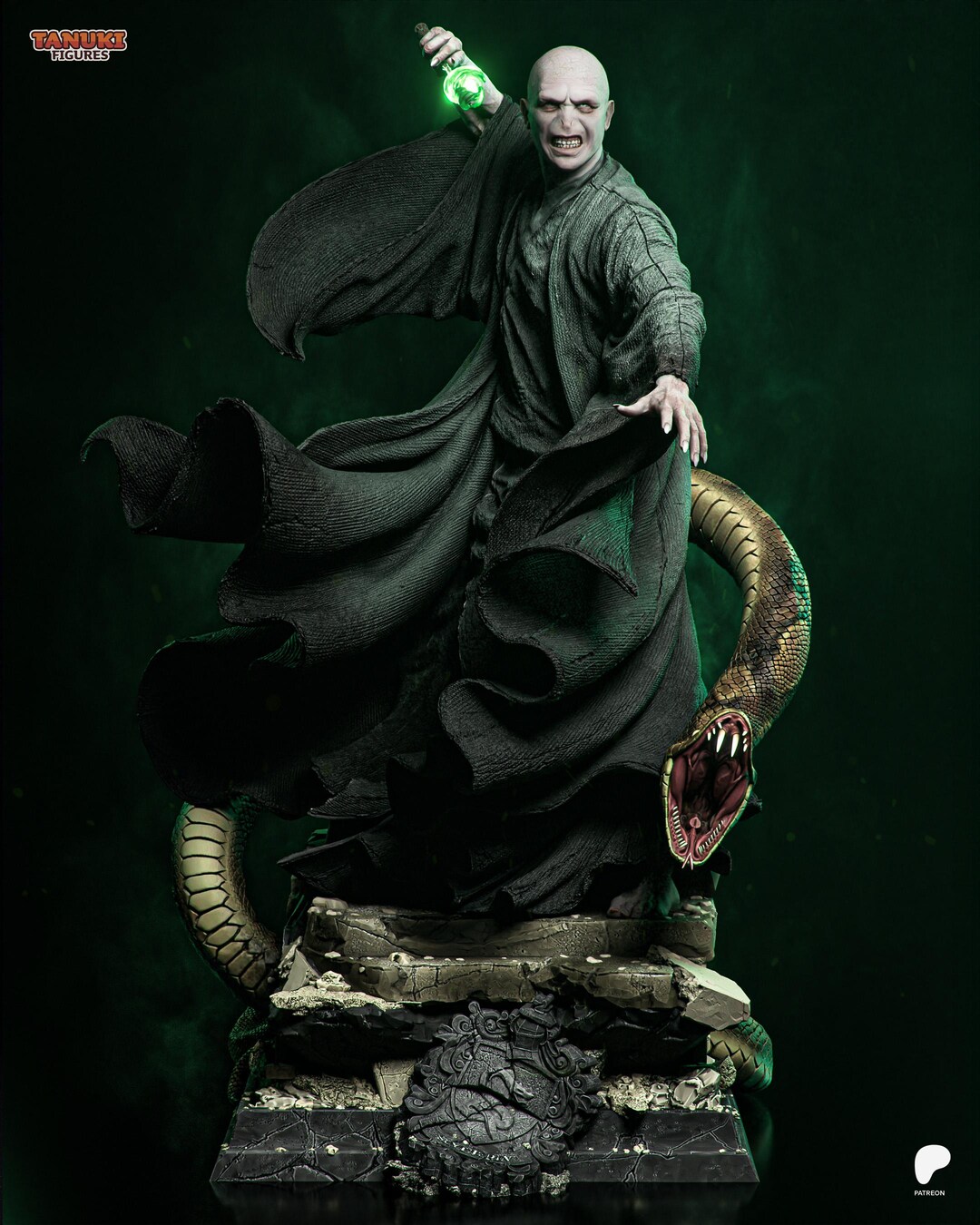 Nameless Warlock | PAINTED Figure or UNPAINTED Kit | 3dprinted ...