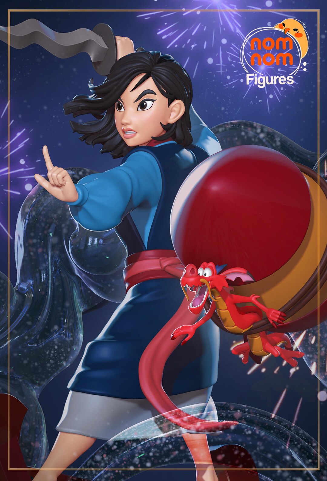 Mulan Scale Model Kit - Etsy