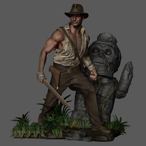 Indiana Jones Scale Model Kit - Etsy