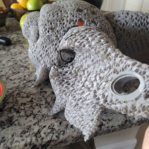 CUSTOM TPU 3D Printed Fursuit Head Base Cute Cosplay Furry Accessories ...
