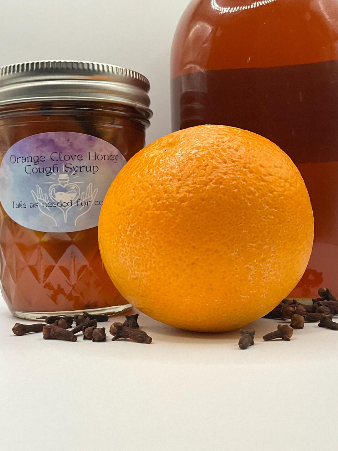 Orange Clove Honey Cough Syrup - Etsy