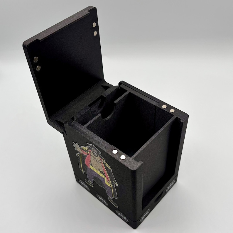 OPTCG Blackbeard One Piece TCG Deck Box | Leader Display, Magnetic ...