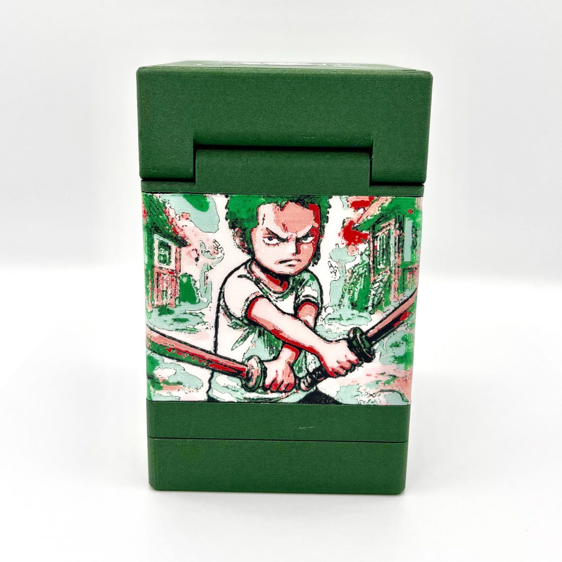 Roronoa Zoro Deck Box | One Piece TCG | Magnetic Leader Display ...