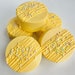 12-yellow Colored Chocolate Covered Oreos for Wedding/wedding Shower ...
