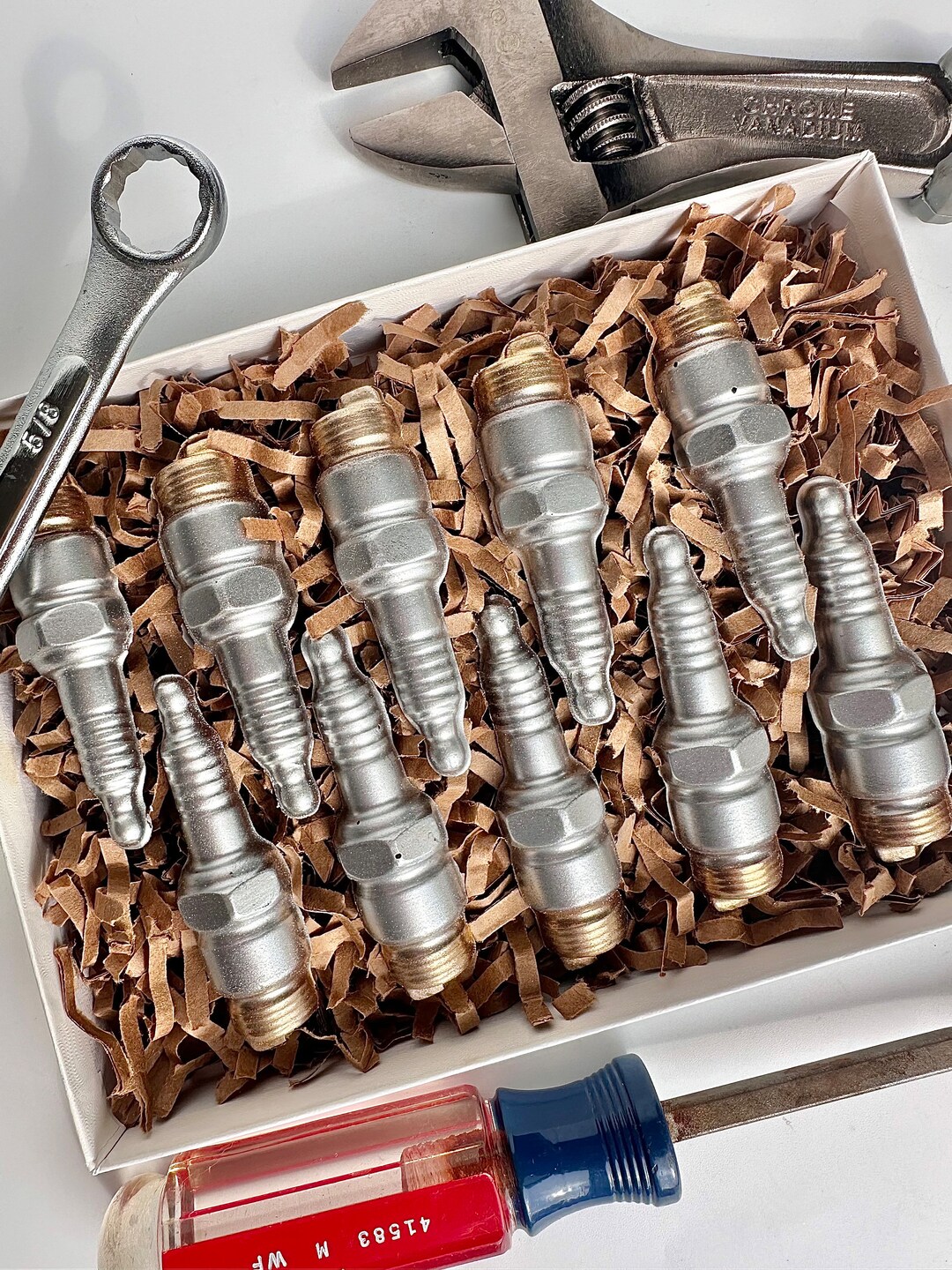 10 Chocolate Spark Plug Gift Box for Birthday Gift/dad Gift/mechanic ...