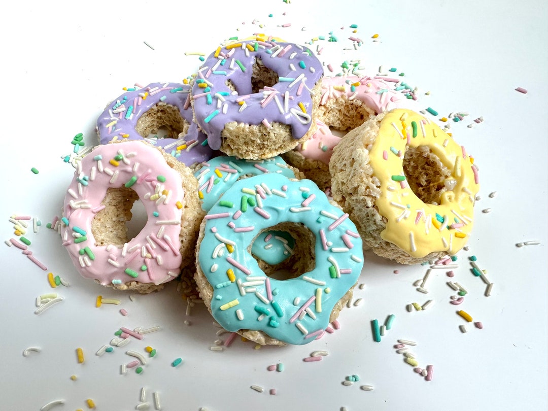 8-donut Shaped Rice Krispie Treats for Showers/weddings/birthday Party ...