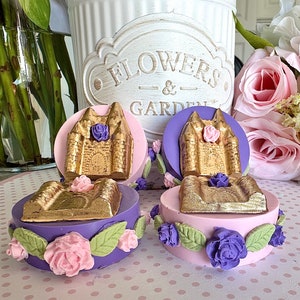 12-golden Castle Chocolate Covered Oreos for Princess Party/rainbow ...