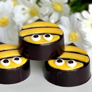 12-bumble Bee Chocolate Covered Oreos for Birthday Party/party Favors ...