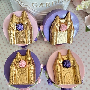 12-golden Castle Chocolate Covered Oreos for Princess Party/rainbow ...
