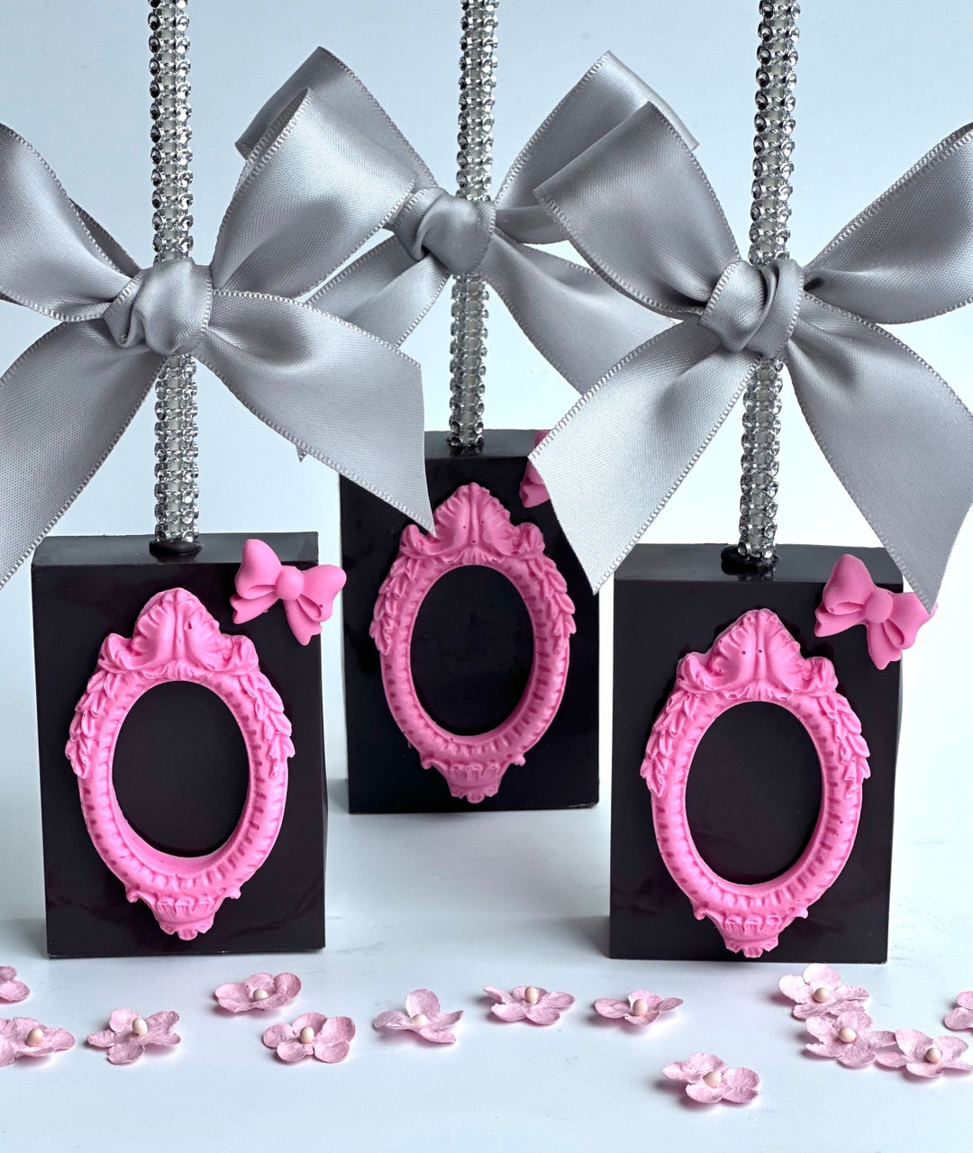 12-barbi Themed Chocolate Covered Rice Krispie Treats for Birthday ...