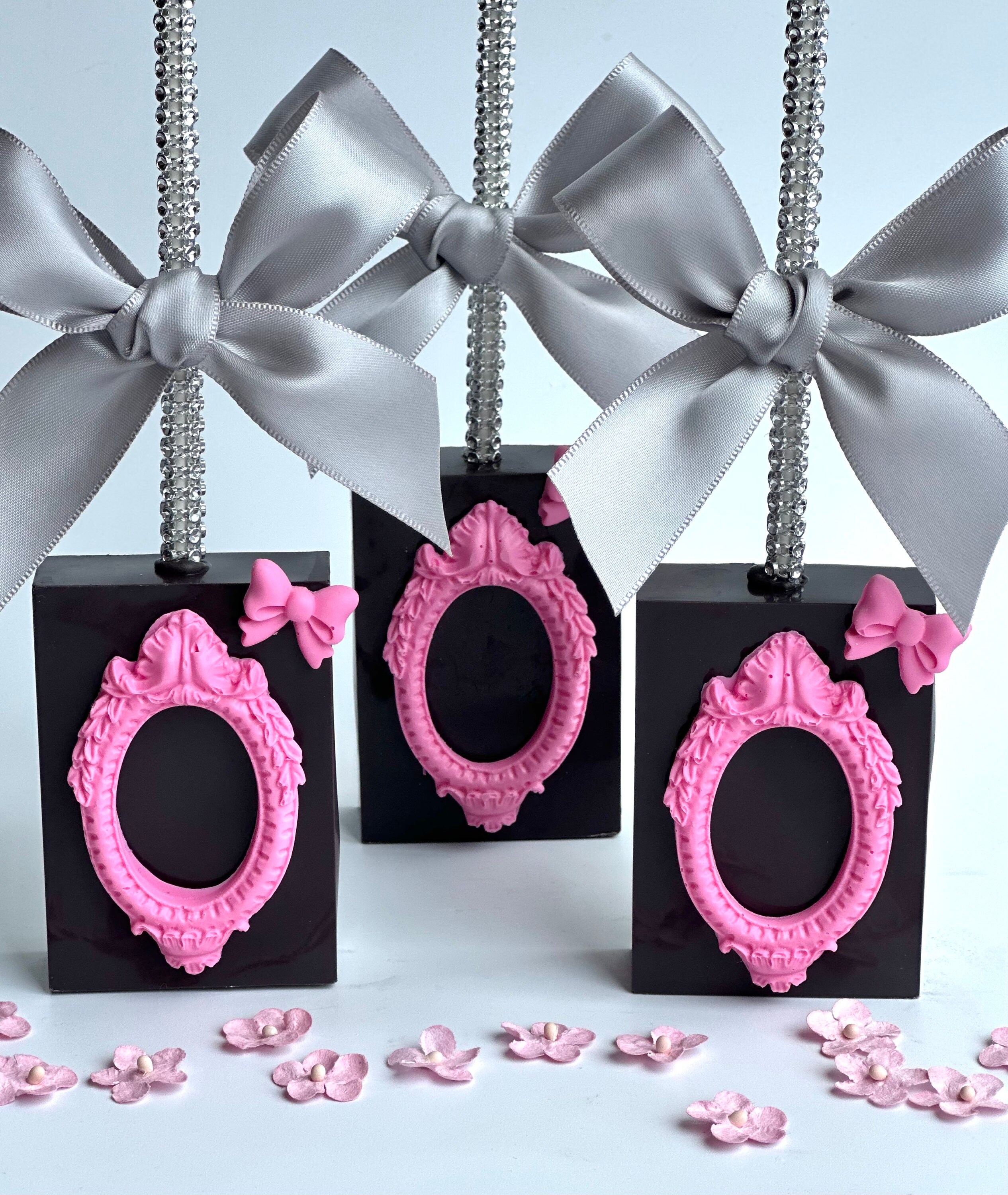 12-barbi Themed Chocolate Covered Rice Krispie Treats for Birthday ...