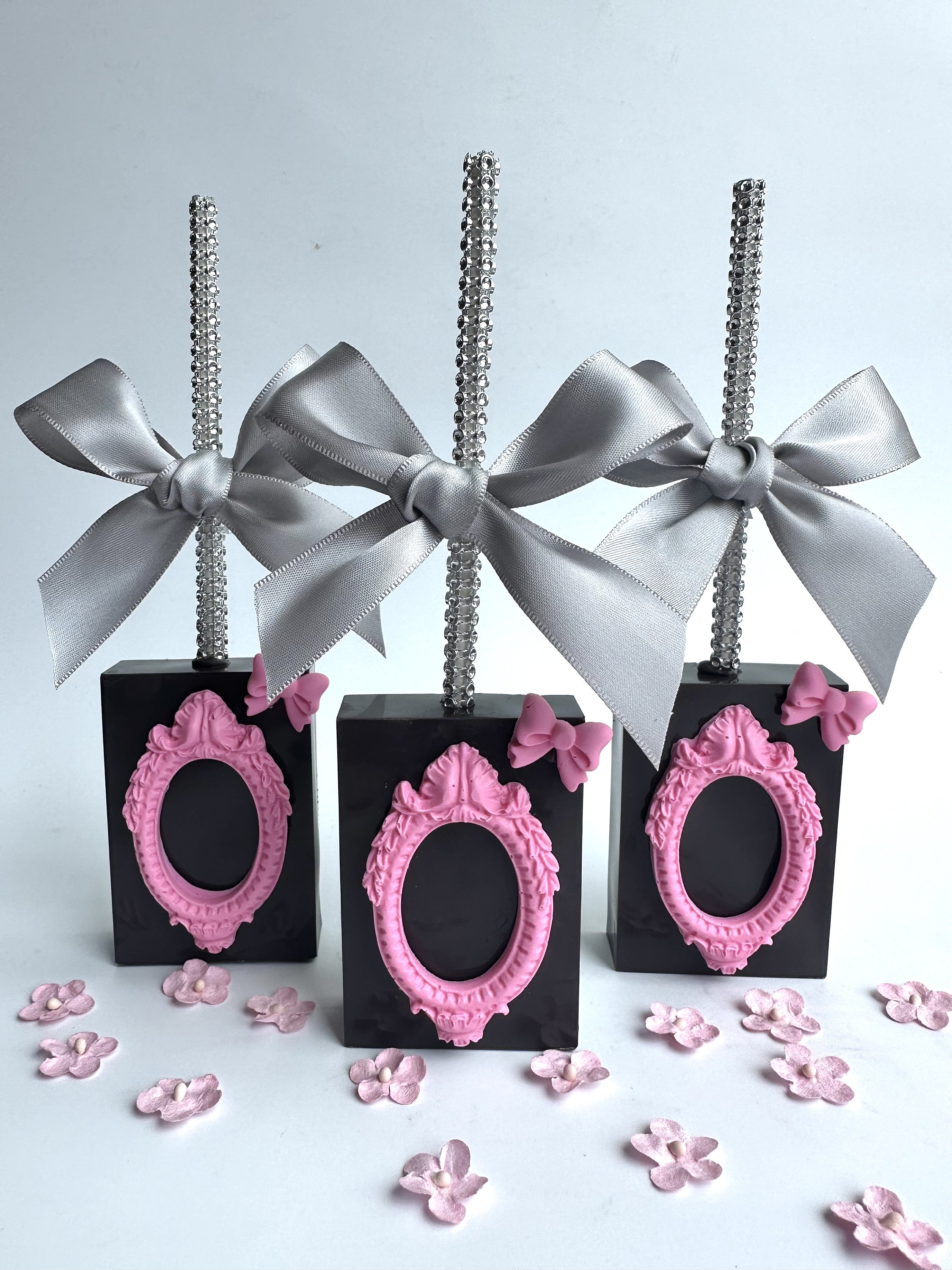 12-barbi Themed Chocolate Covered Rice Krispie Treats for - Etsy