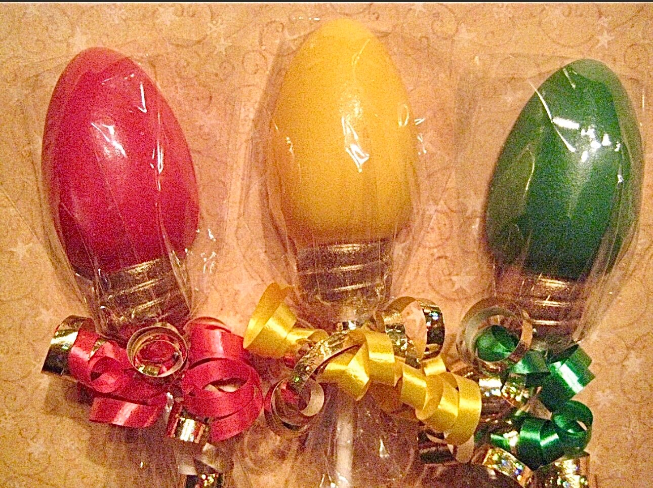 24 Chocolate Christmas Light Bulb Lollipop Favors - Etsy