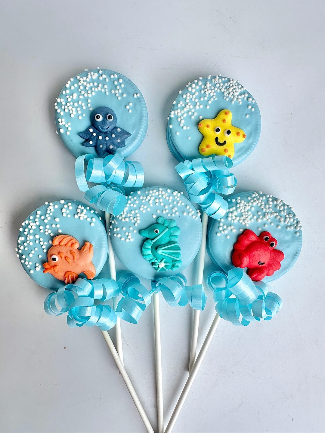15-under the Sea Creature -chocolate Covered Oreo Pop Favors for ...