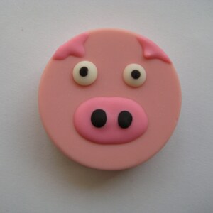 24-pink Pig Chocolate Covered Oreo Favors - Etsy