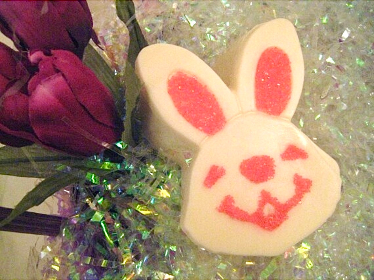 Solid White Chocolate Bunny Box - Etsy