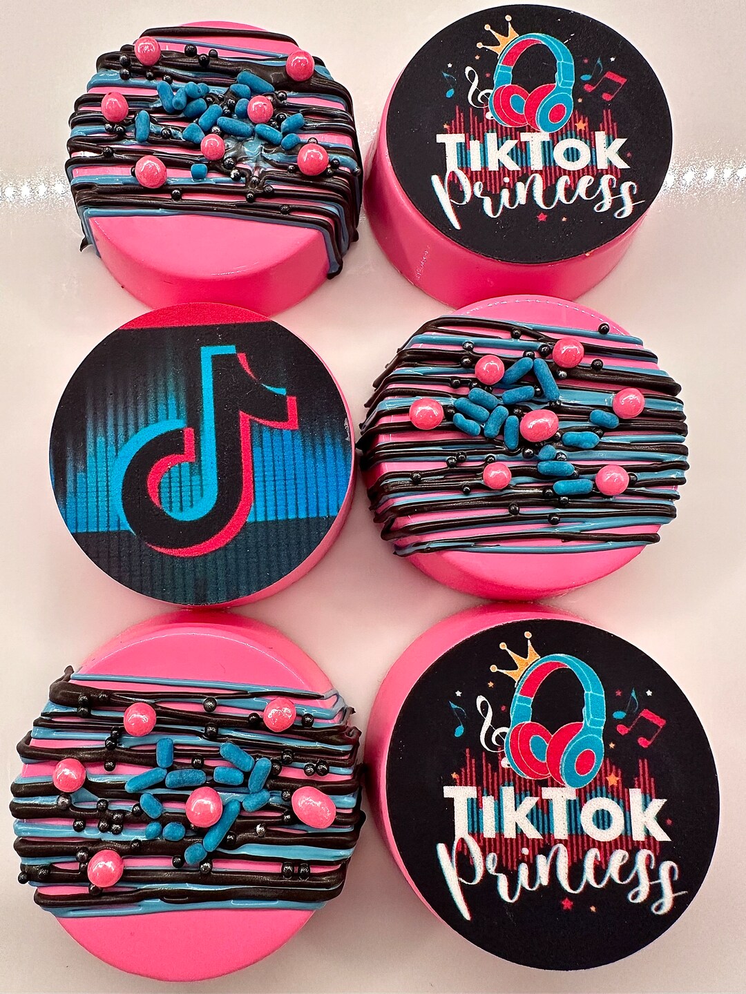 12-tik Tok Chocolate Covered Oreos for Birthday Favors/birthday Party ...