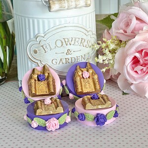 12-golden Castle Chocolate Covered Oreos for Princess Party/rainbow ...