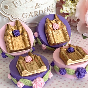 12-golden Castle Chocolate Covered Oreos for Princess Party/rainbow ...