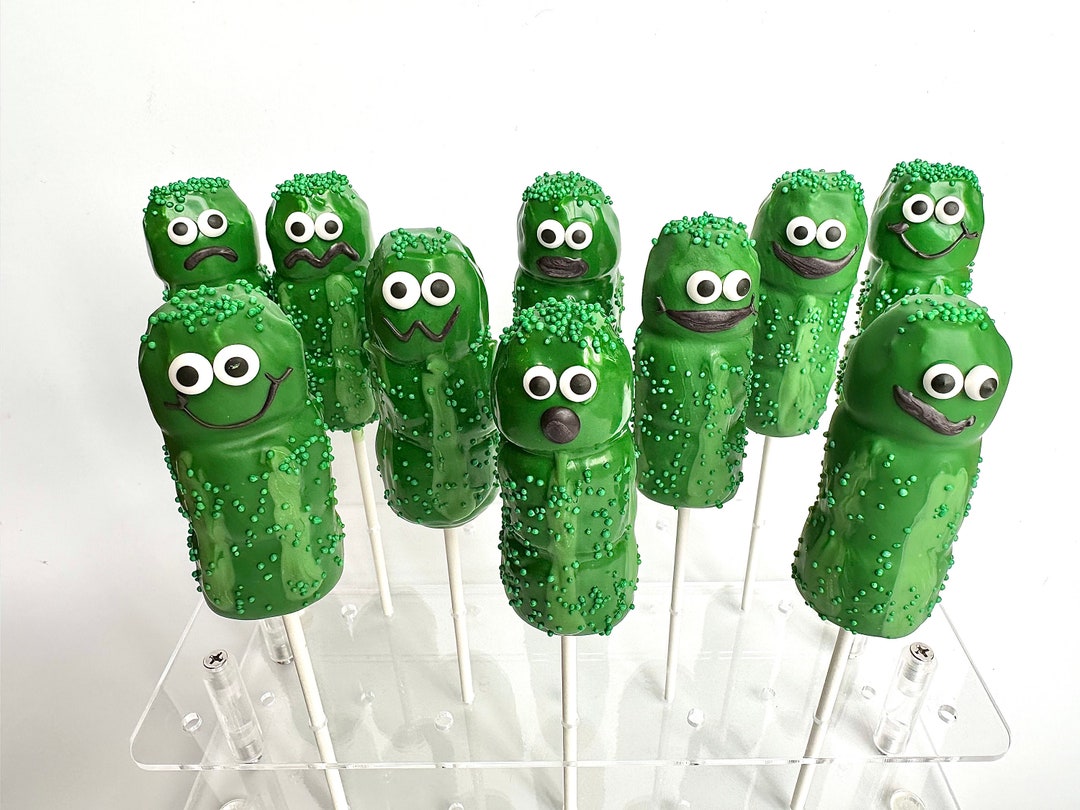 12-pickle Marshmallow Pops for Pickle Party/party Favor/pickle Lovers ...