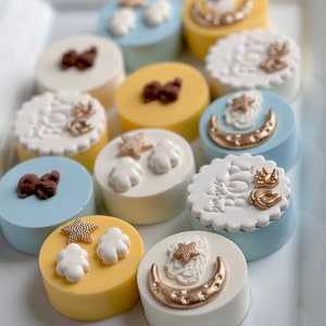 12-baby Boy Chocolate Covered Oreos for Baby Shower/party Favors ...