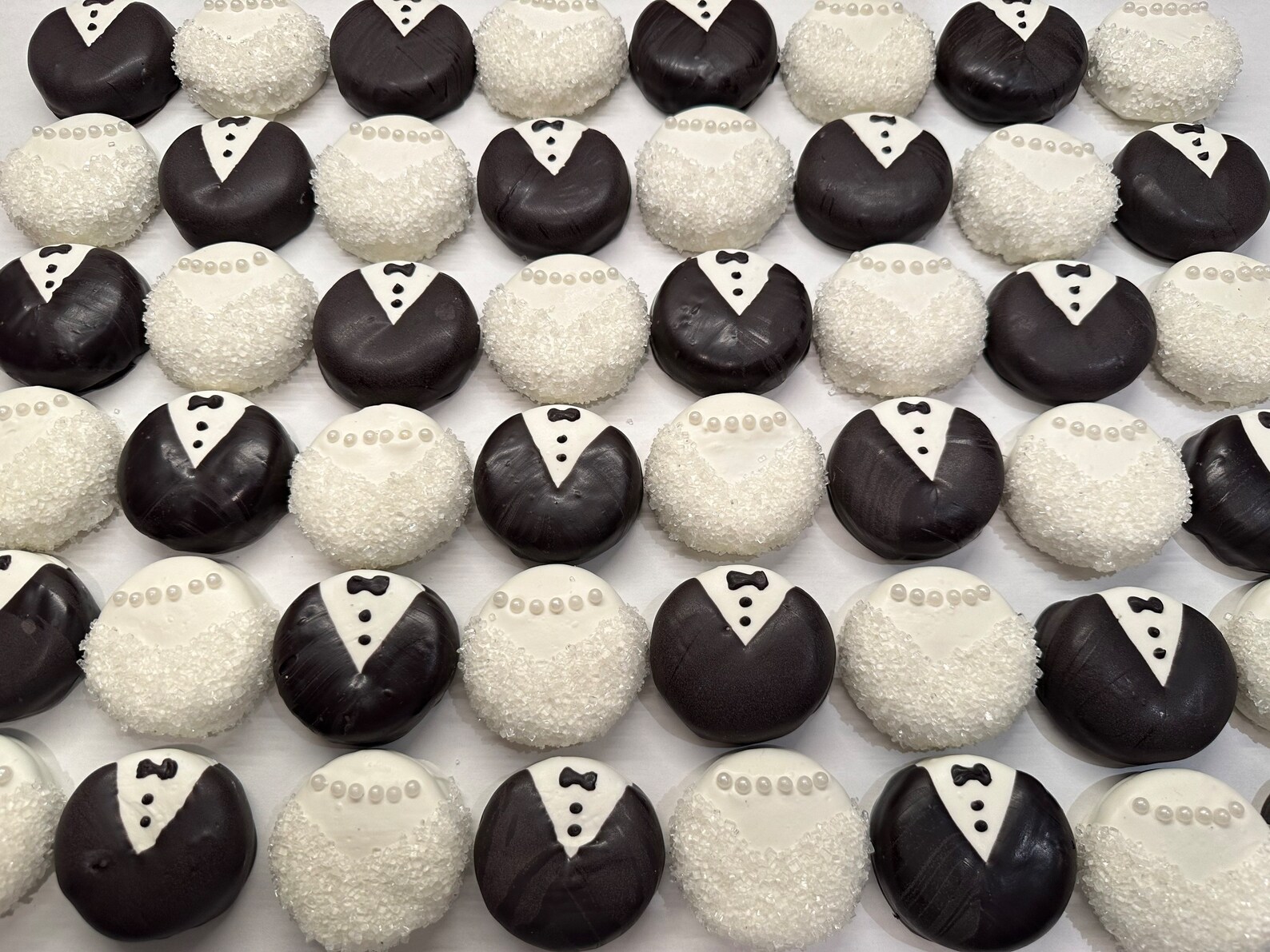 24-bride and Groom Chocolate Covered Oreos 12 Sets - Etsy