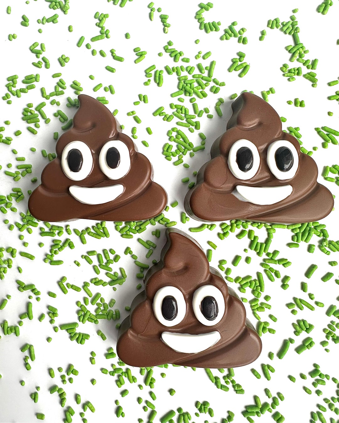 12-poop Emoji Chocolate Covered Oreos for Birthday Party/gag Gift ...