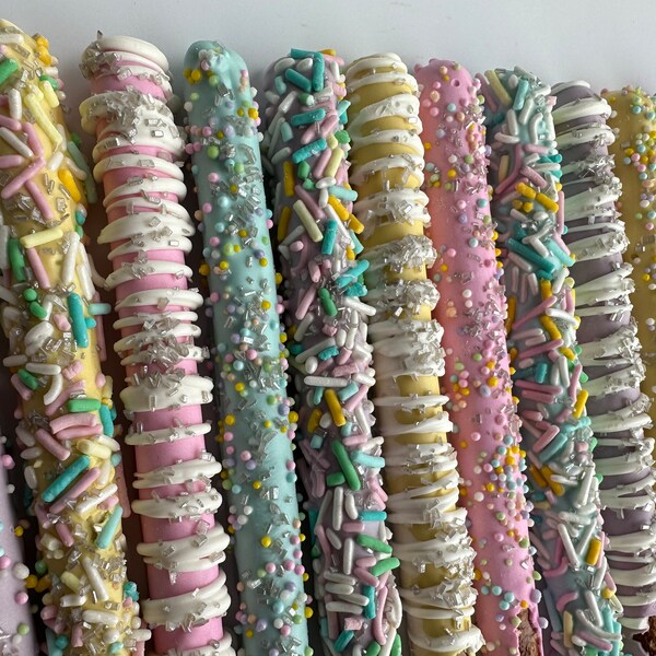 Easter Pretzel Rods - Etsy