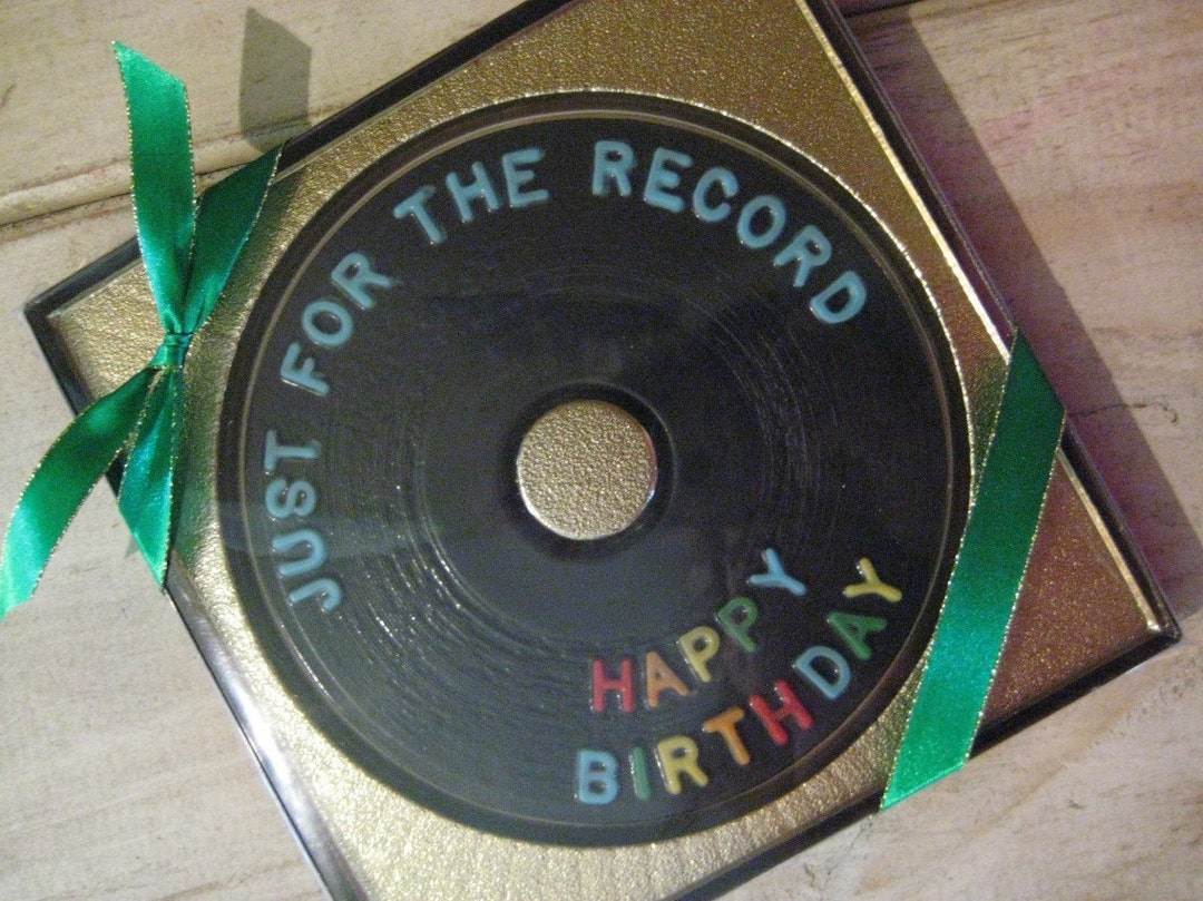Assorted Sayings Chocolate Record--happy BIRTHDAY--I Love Mom--i Love ...